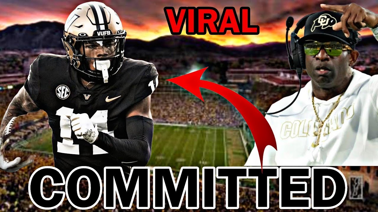 ️ Breaking News: Coach Prime Colorado Buffaloes Just LANDED HUGE WR ...