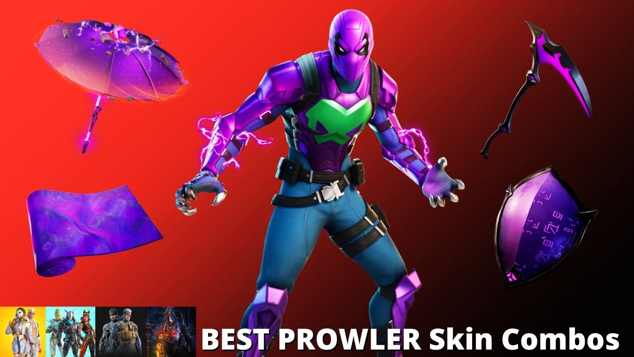 Best PROWLER Skin Combos For CHAPTER 5 (Season 4: Absolute Doom) - YouTube