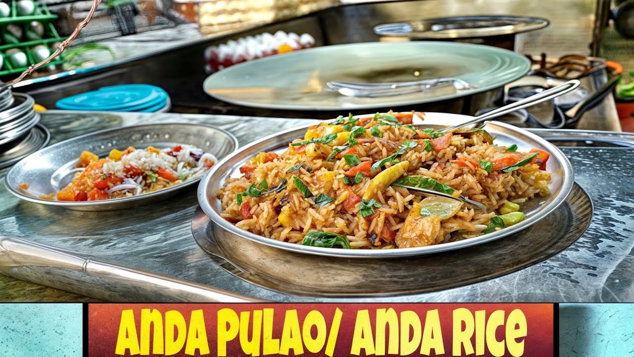 BEST ANDA PULAO EVER | ANDA RICE | EGG RICE | SURAT FAMOUS ANDA PULAO ...