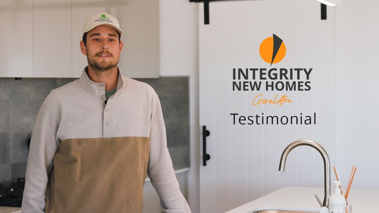 Levi Moves Into His New Home with Integrity New Homes Geraldton - YouTube