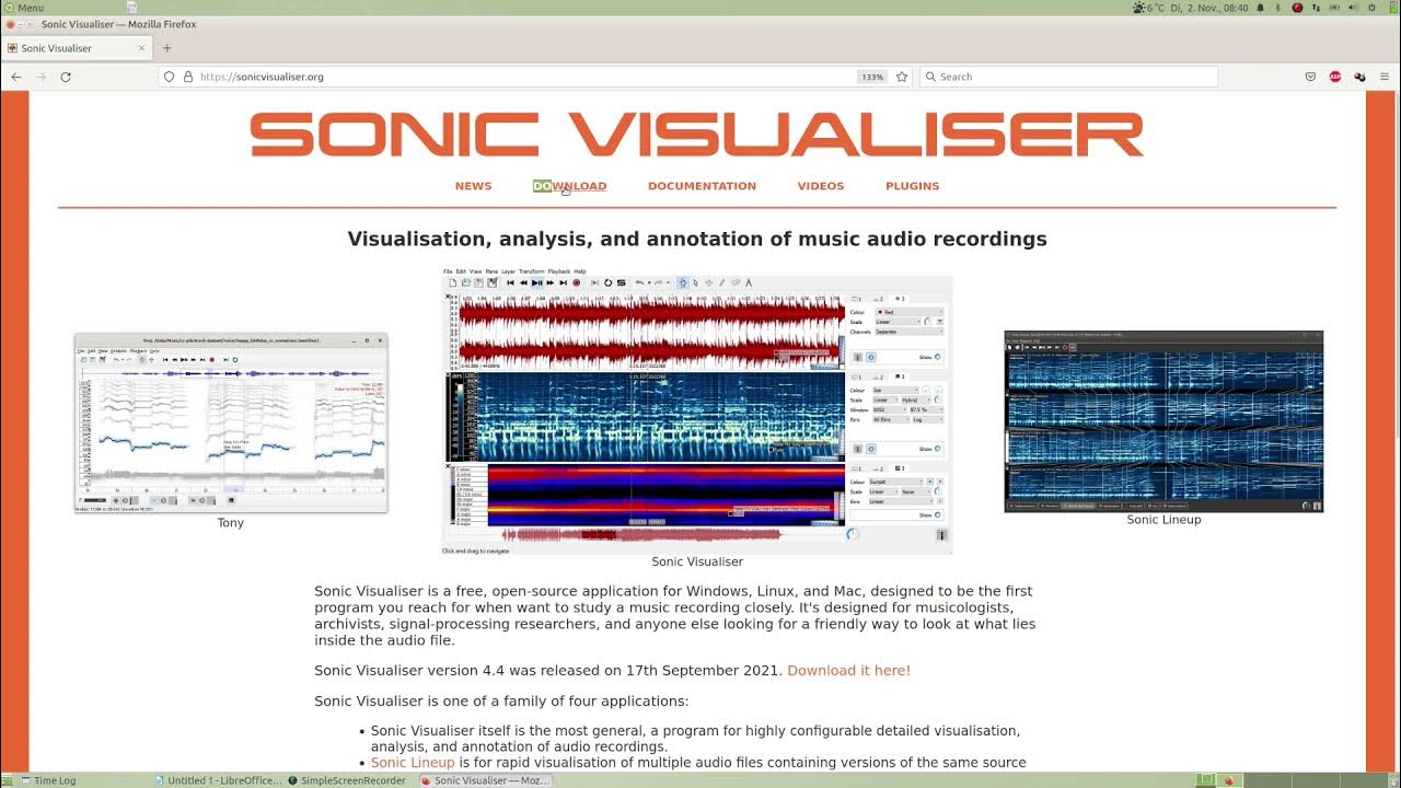 Sonic Visualiser Installation und Plugins - YouTube