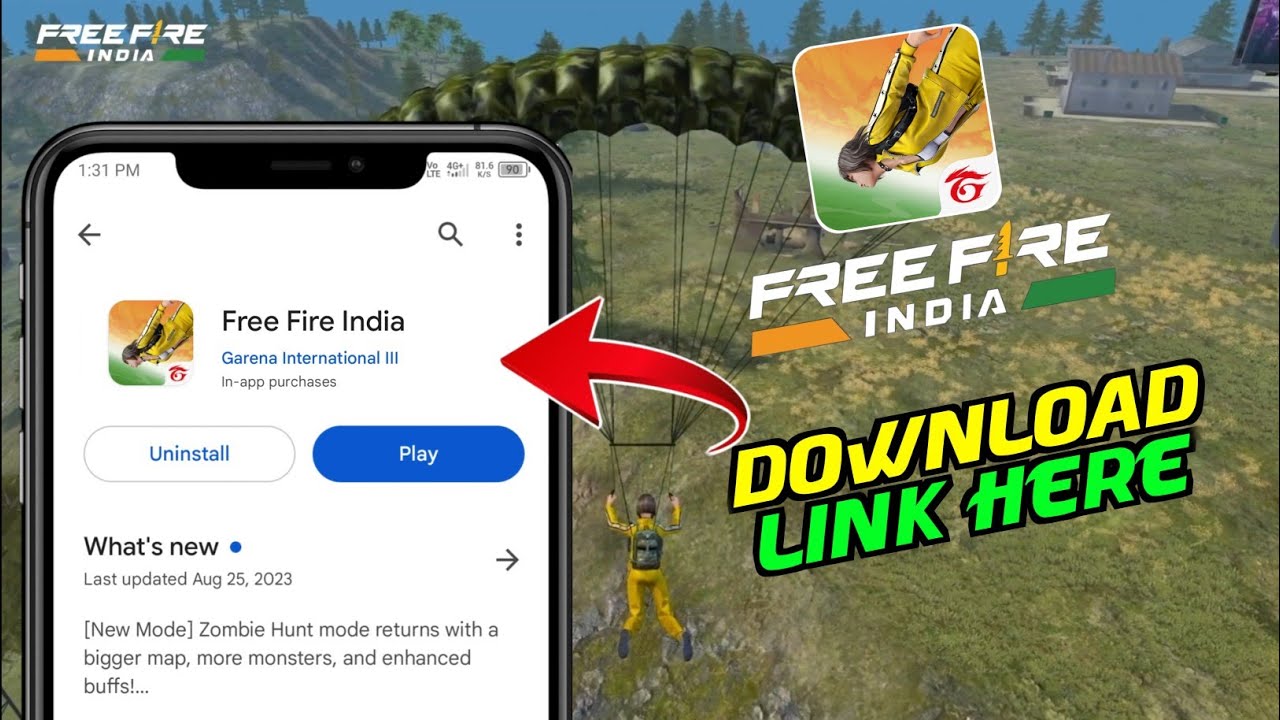 Free Fire India 🇮🇳 Download Kaise Kare | FF India Pre Registration Link ...