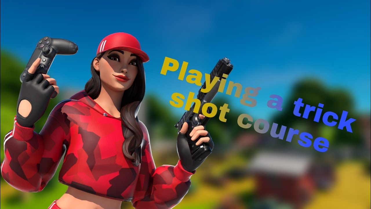Playing Faze kaz trickshot course montage - YouTube