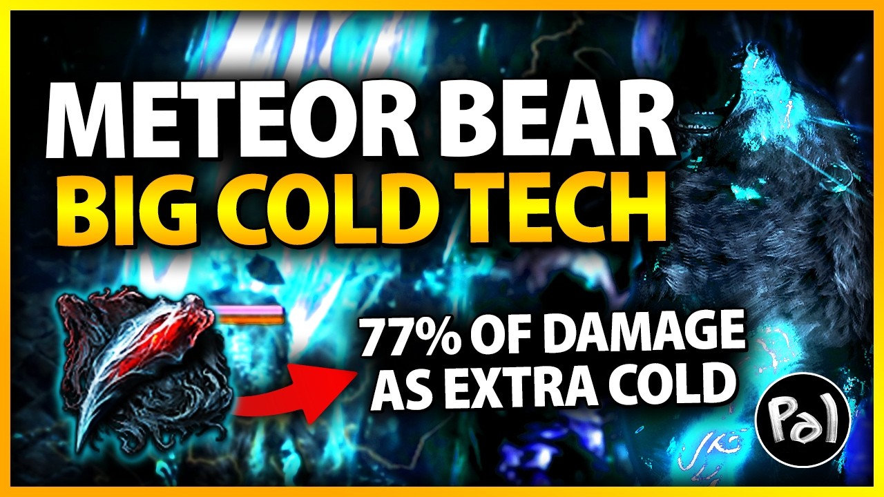 How I Almost Doubled my Damage on Druid | Meteor Bear Day 2 Update ...