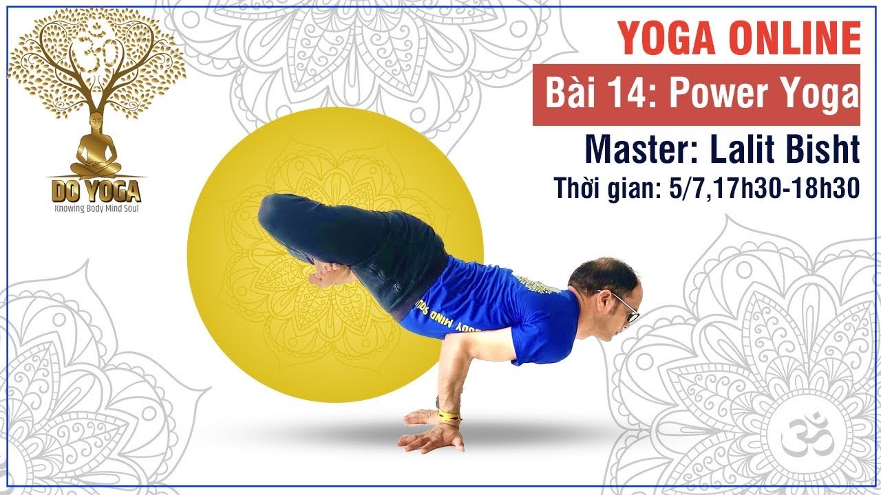 POWER YOGA WITH MASTER LALIT - YouTube