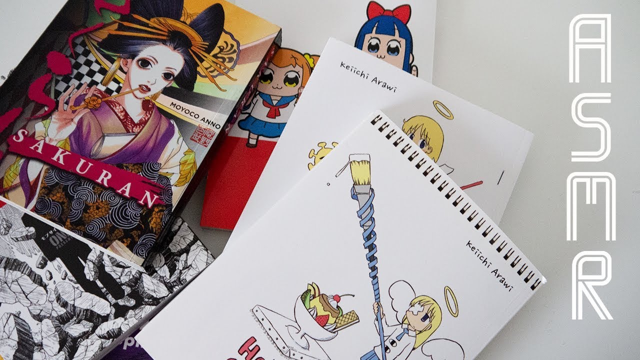 ASMR Manga Collection Part 4 - ( Whispering, Page Turning) - YouTube