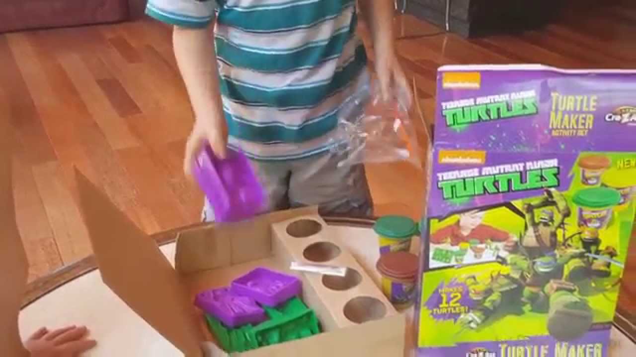 NEW!!! TEENAGE MUTANT NINJA TURTLES TURTLE MAKER ACTIVITY SET ...