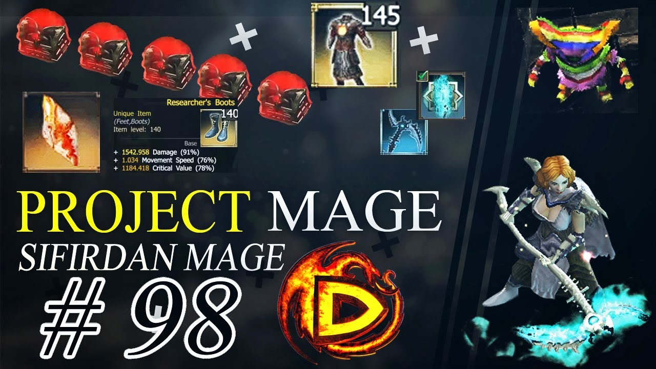 5 Chest with Two Mages? Destructor Chestpiece, Legendary 2-H Damage Jewel || Project Mage #98 ...