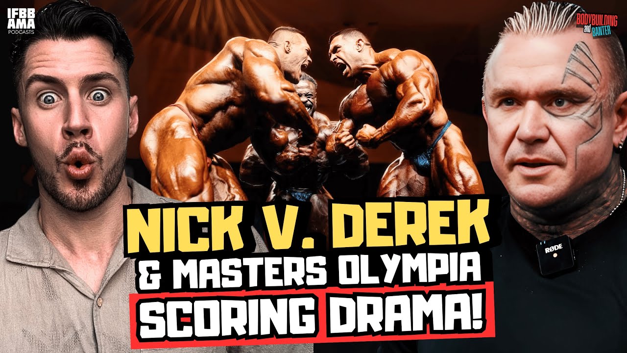 Nick vs Derek Rivalry Heats Up & Masters Olympia Scoring Drama - YouTube