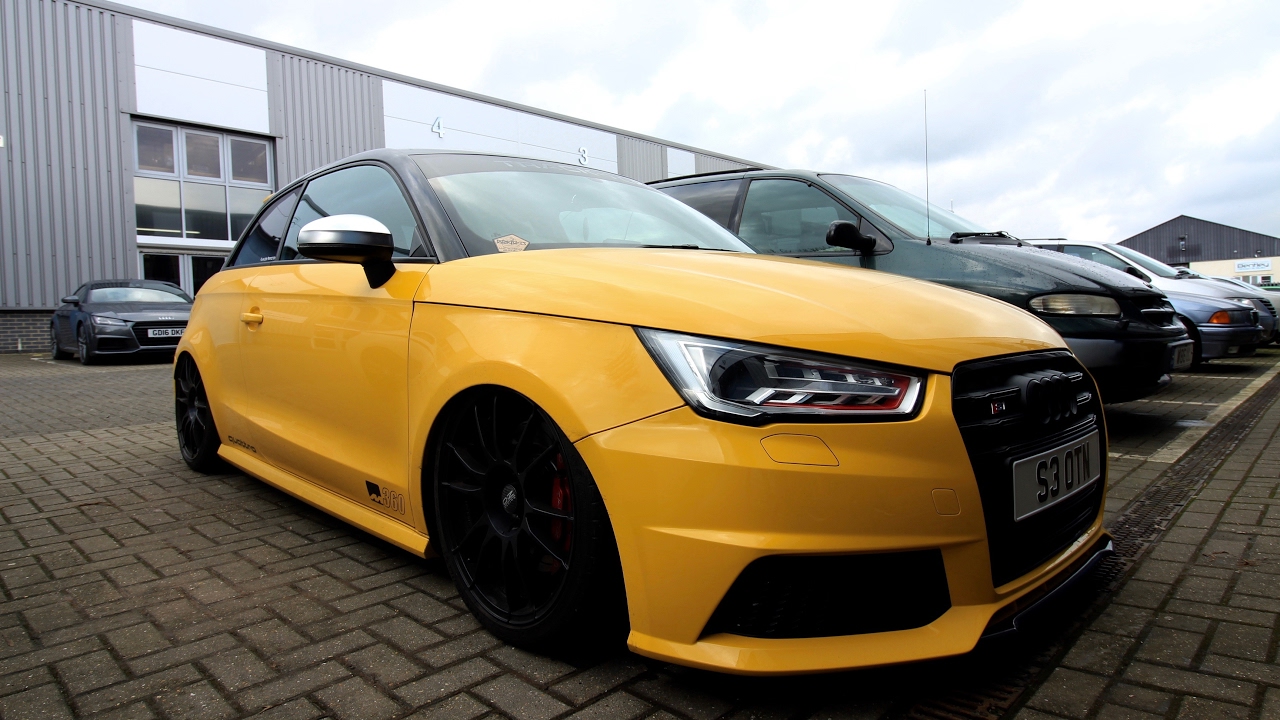 Savage Audi S1 on Airrex suspension and Remus exhaust First Impressions ...