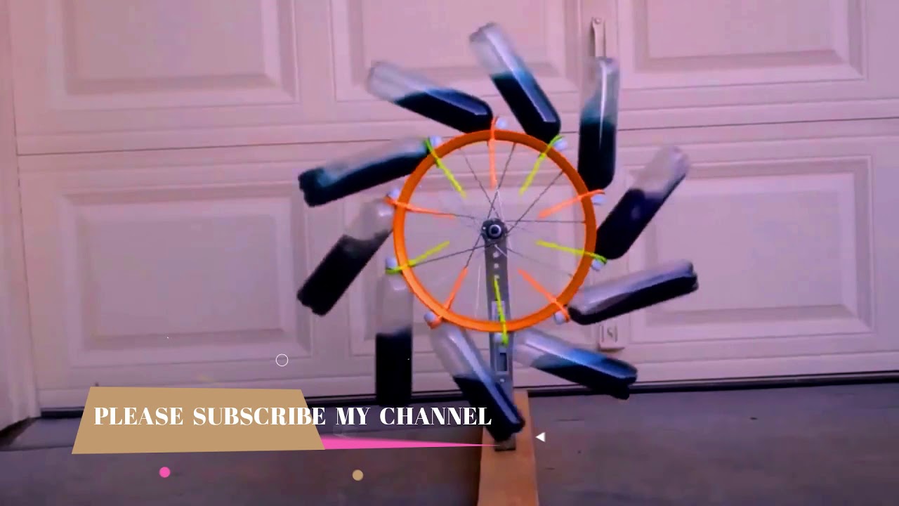 How to Make Perpetual Motion Bhaskara's Wheel Free Energy - YouTube