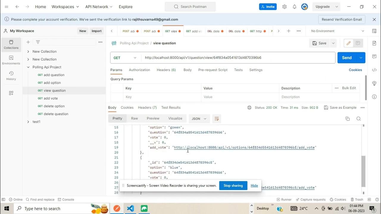 Polling Api Project Demo Youtube