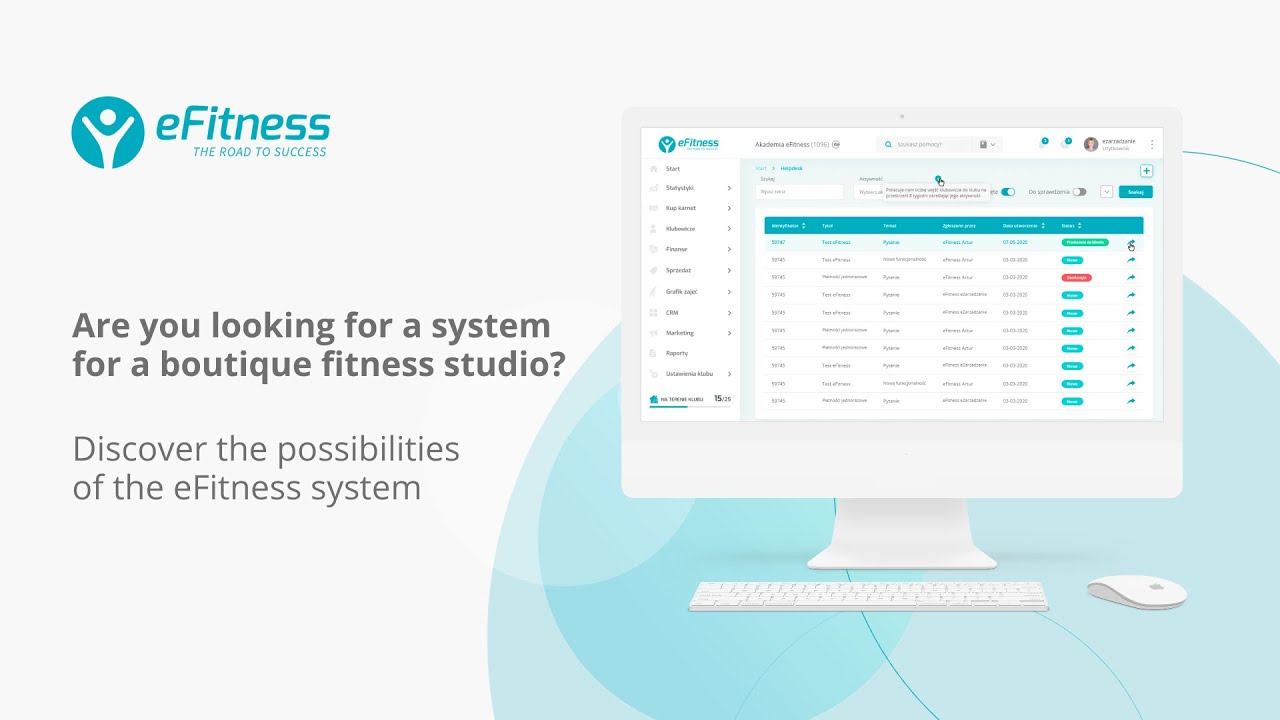 eFitness software demo presentation: Solution for boutique fitness ...
