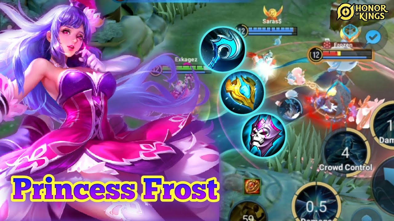 Princess Frost Honor of Kings Popular Build | Best Build & Arcana - YouTube