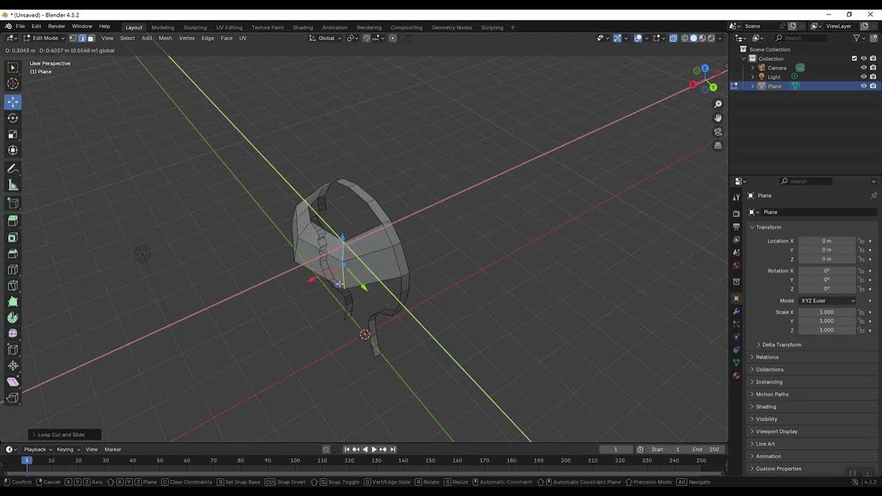 Blender 4.32 Head Modeling Part-1 - YouTube