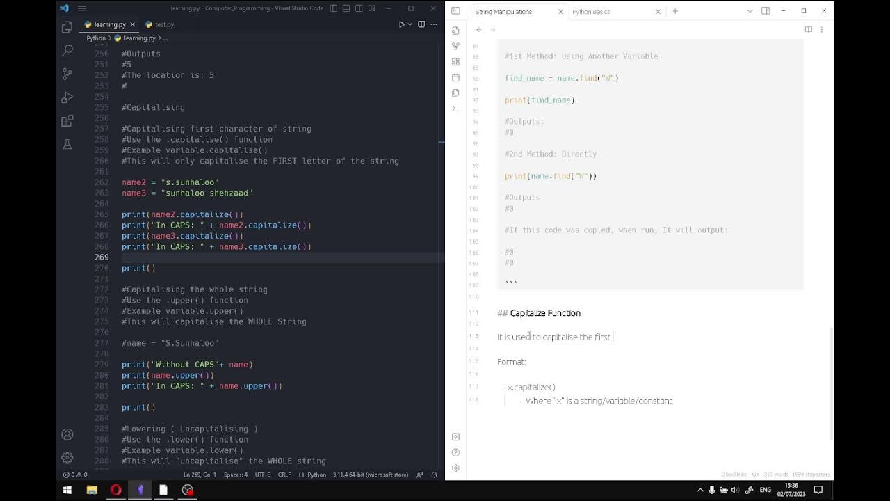 Trying to learn Python - YouTube
