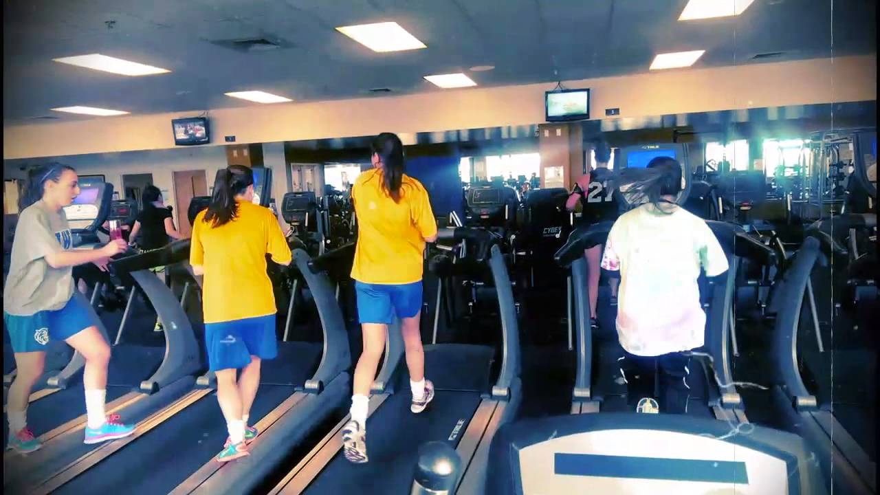 Treadmill Party JWU Soccer - YouTube