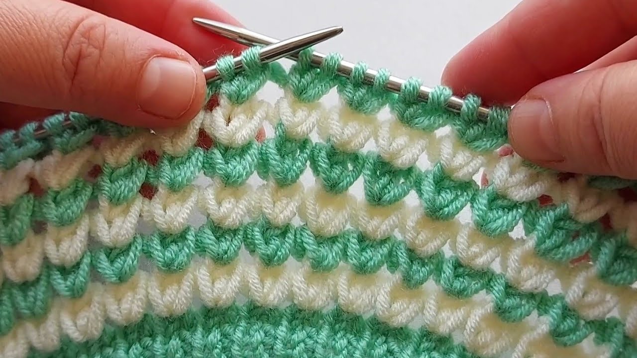 Easy And Beautiful knitting pattern - YouTube