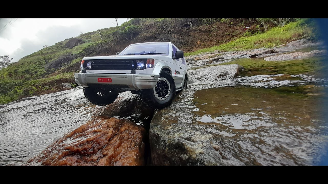 Rc RTR model 1:16 scale mitsubishi pajero @CustomrcOFFROADER - YouTube