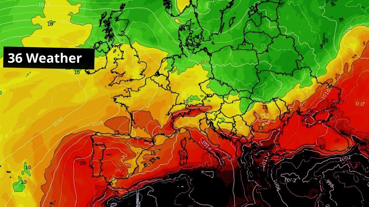 Europe Weather | July 3 , 2025 , GFS Model in 850 hPa - Europe ...