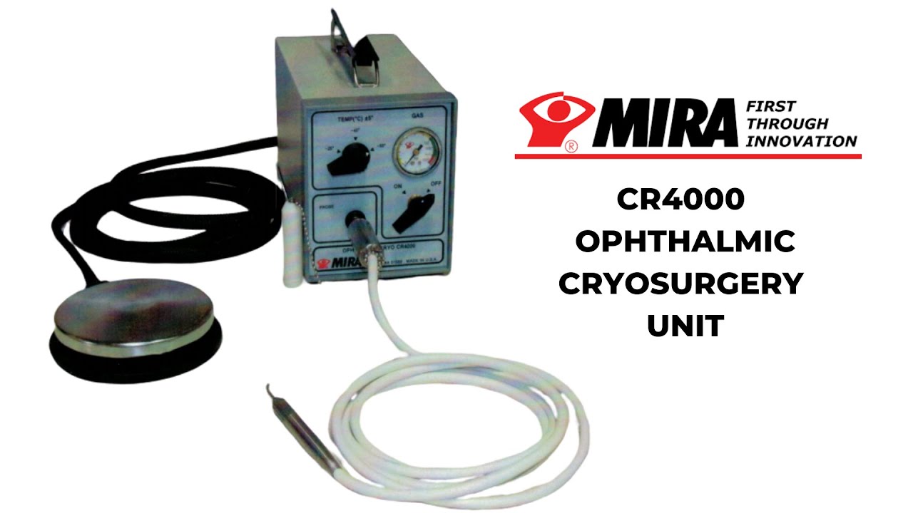 Get the best results with MIRA Cryosurgical CR4000 unit - YouTube
