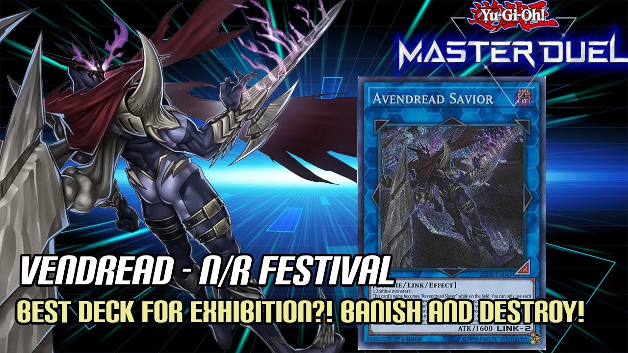 BEST N/R FESTIVAL DECK?! FAST GEM FARMING | Vendread - Yugioh Master Duel - YouTube