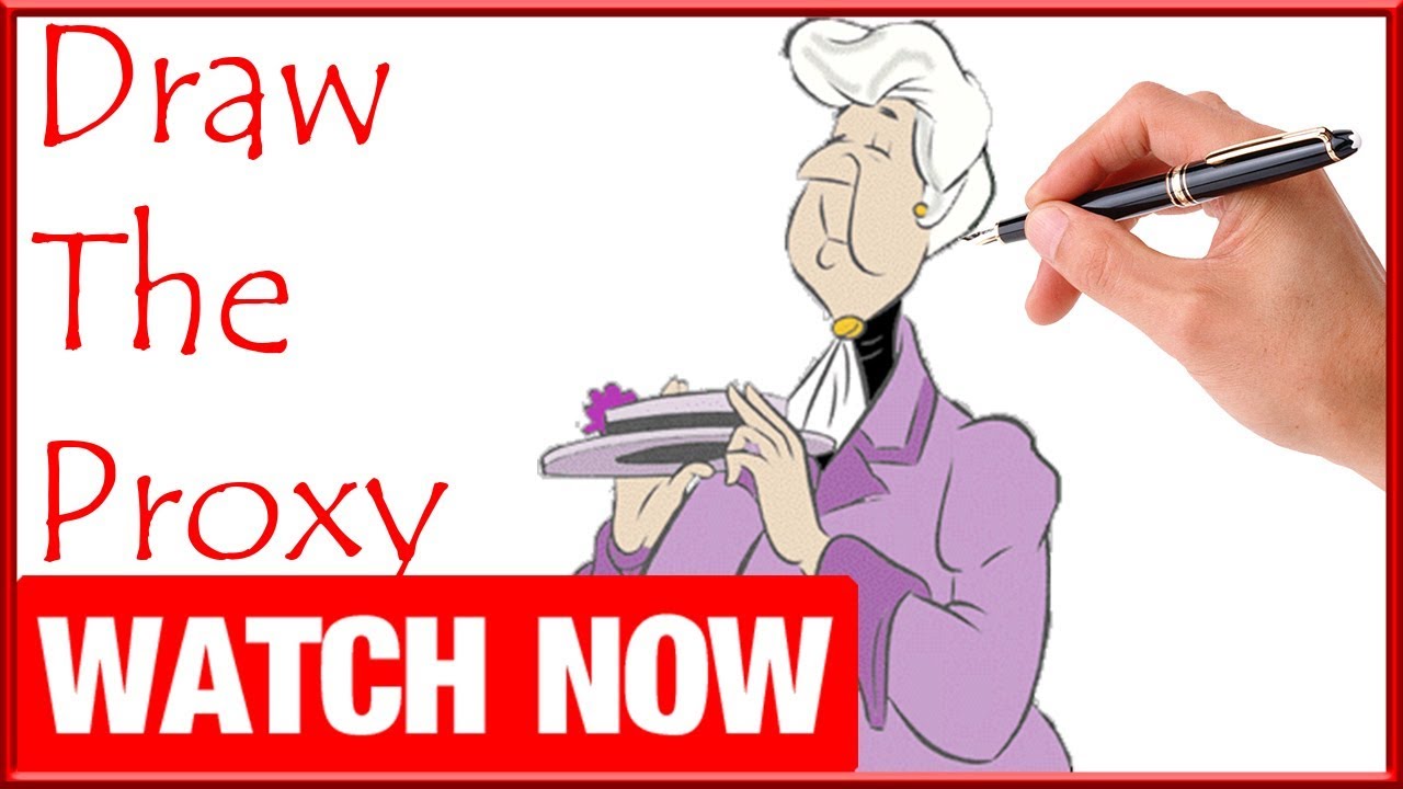How To Draw The Proxy - Learn To Draw - Art Space - YouTube