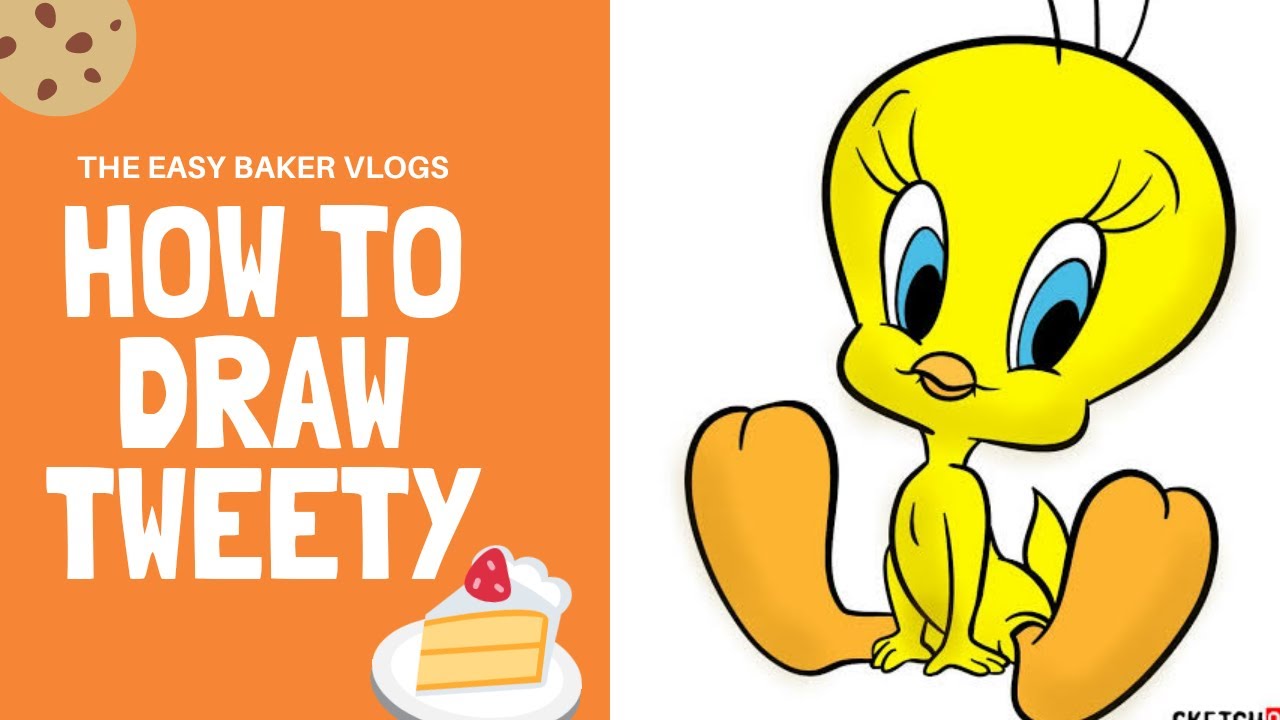 HOW TO DRAW TWEETY | DRAWING | CRAFTS | ARTS - YouTube