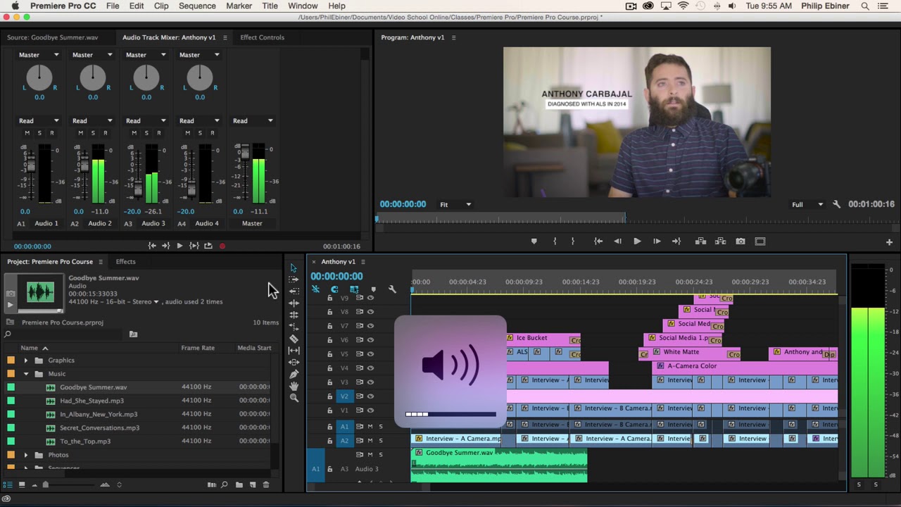 Learn Adobe Premiere Pro CC Complete Course For Beginers 33 - YouTube