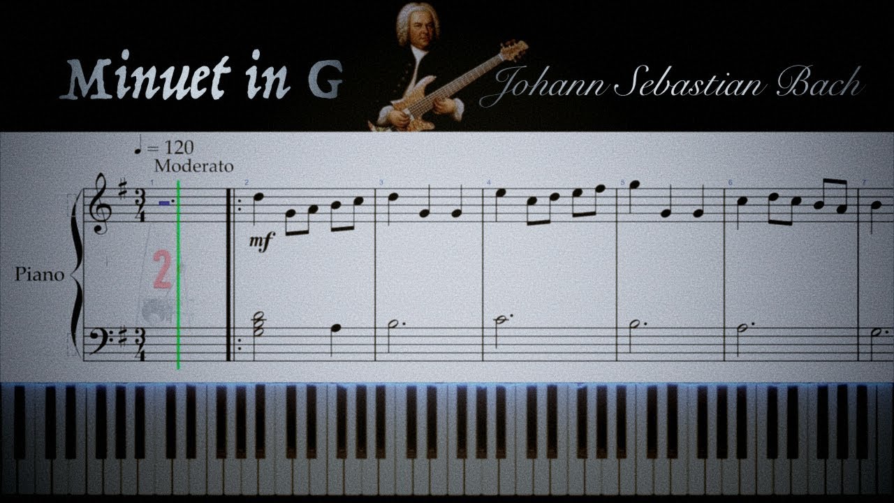 Minuet in G - Johann Sebastian Bach - YouTube