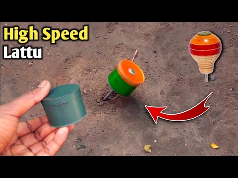 How To Make High Speed Lattu At Home || घर पर लट्तू कैसे बनाये - YouTube