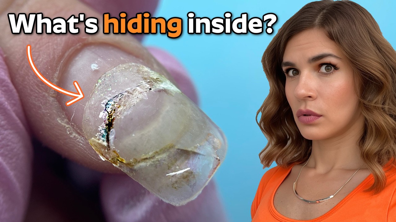 Hair Caught in Her Nails !? 😳 How to Fix it ft. Melodysusie HEMA-free ...