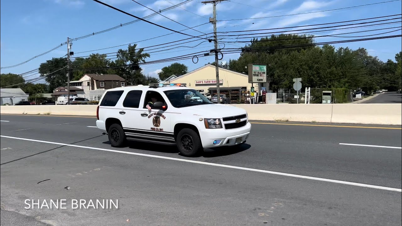 Hazlet Fire Department ( WKFC ) Fire Police Unit 39-3-87 Responding 8 ...