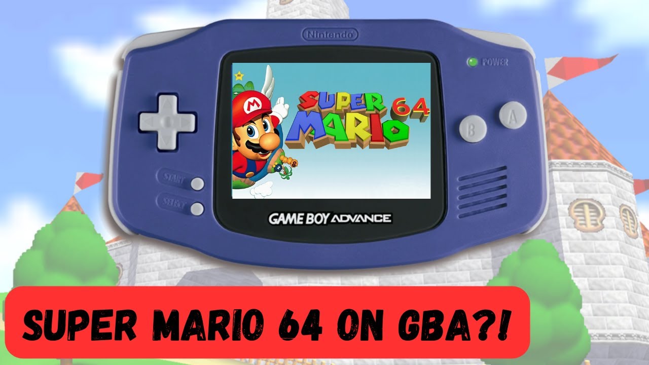 Coder CREATES Super Mario 64 game for the Game Boy Advance! - YouTube Music
