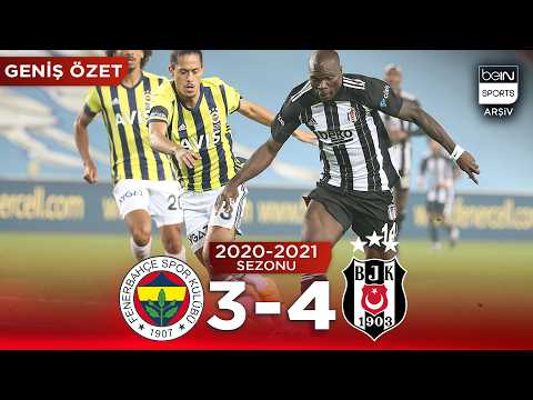 GENİŞ ÖZET: Fenerbahçe (3-4) Beşiktaş | 10. Hafta - 2020/2021