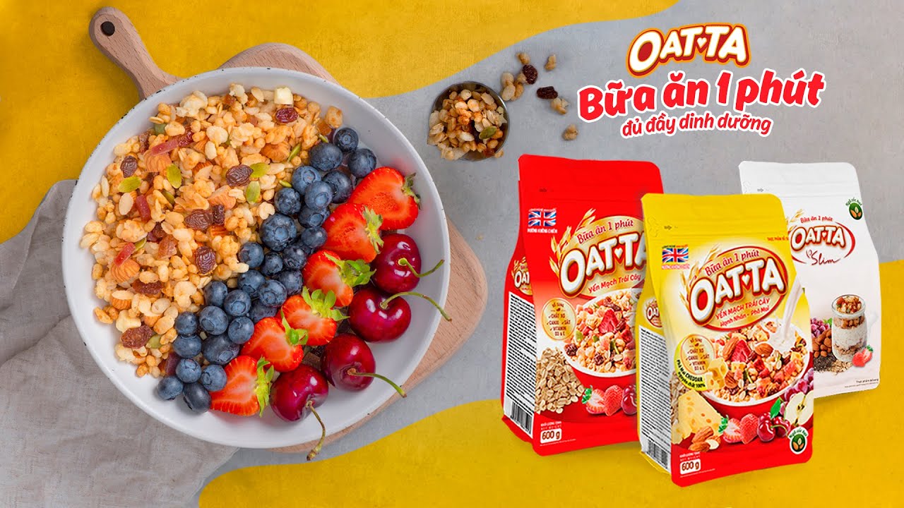 ️ OATTA – BỮA ĂN 1 PHÚT ĐỦ ĐẦY DINH DƯỠNG - YouTube