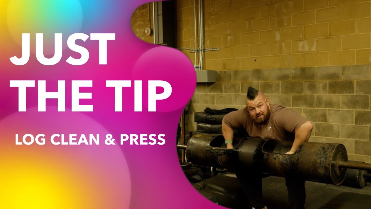 JUST THE TIP: LOG CLEAN & PRESS - YouTube