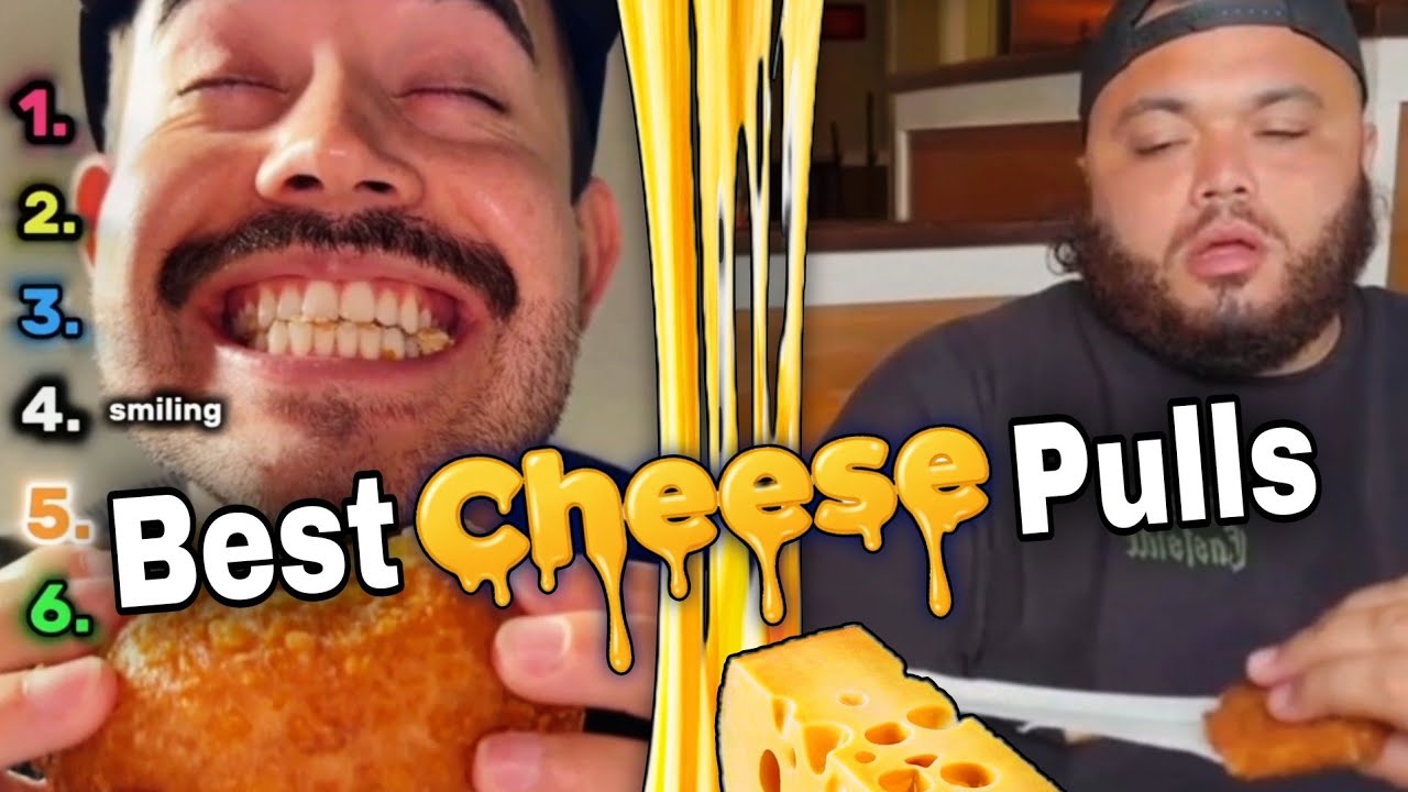 Best Cheese Pull Ranking & Reaction Compilation 🧀 😱 - YouTube