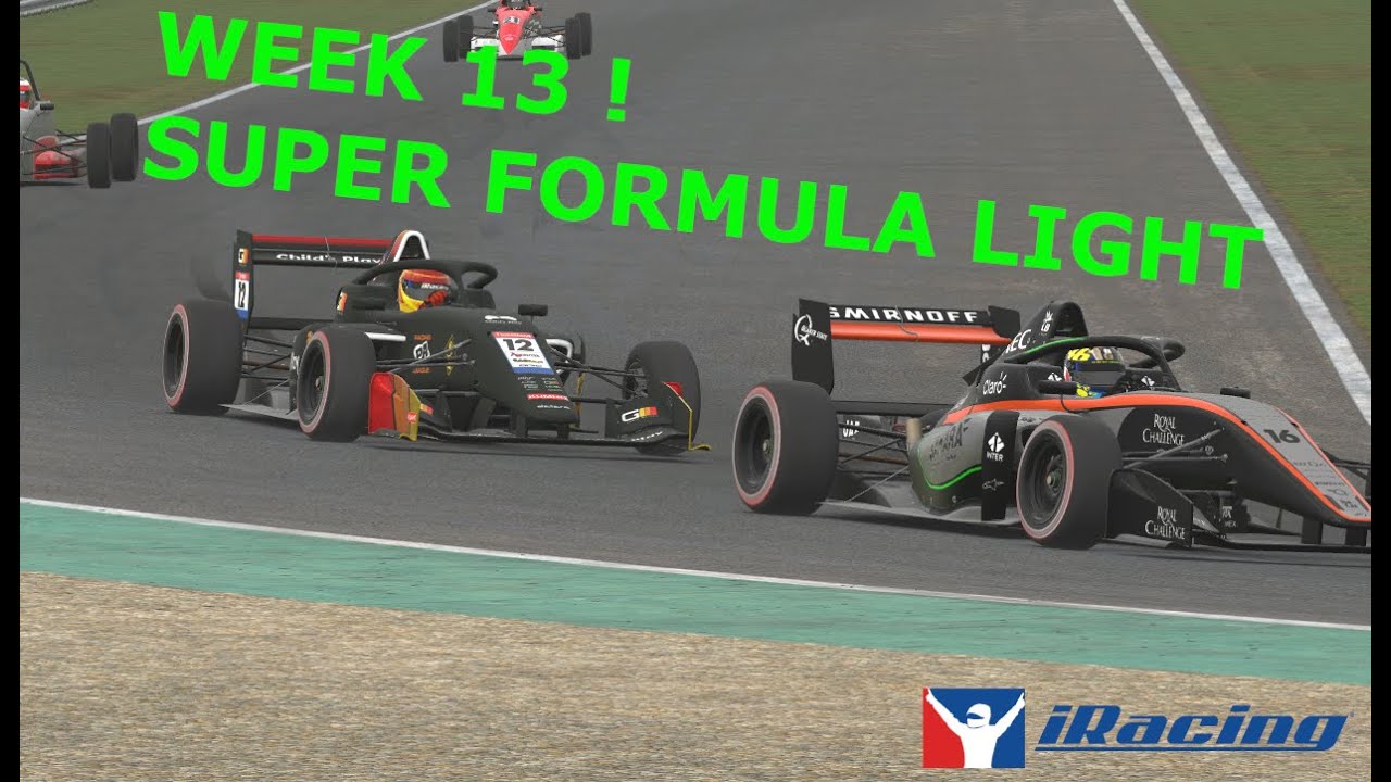 IRacing - Week 13 - Super Formula Light - New Content! - YouTube