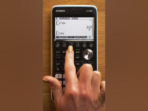 [Casio fx-CG50 tutorials] Calculus Tricks #shorts - YouTube