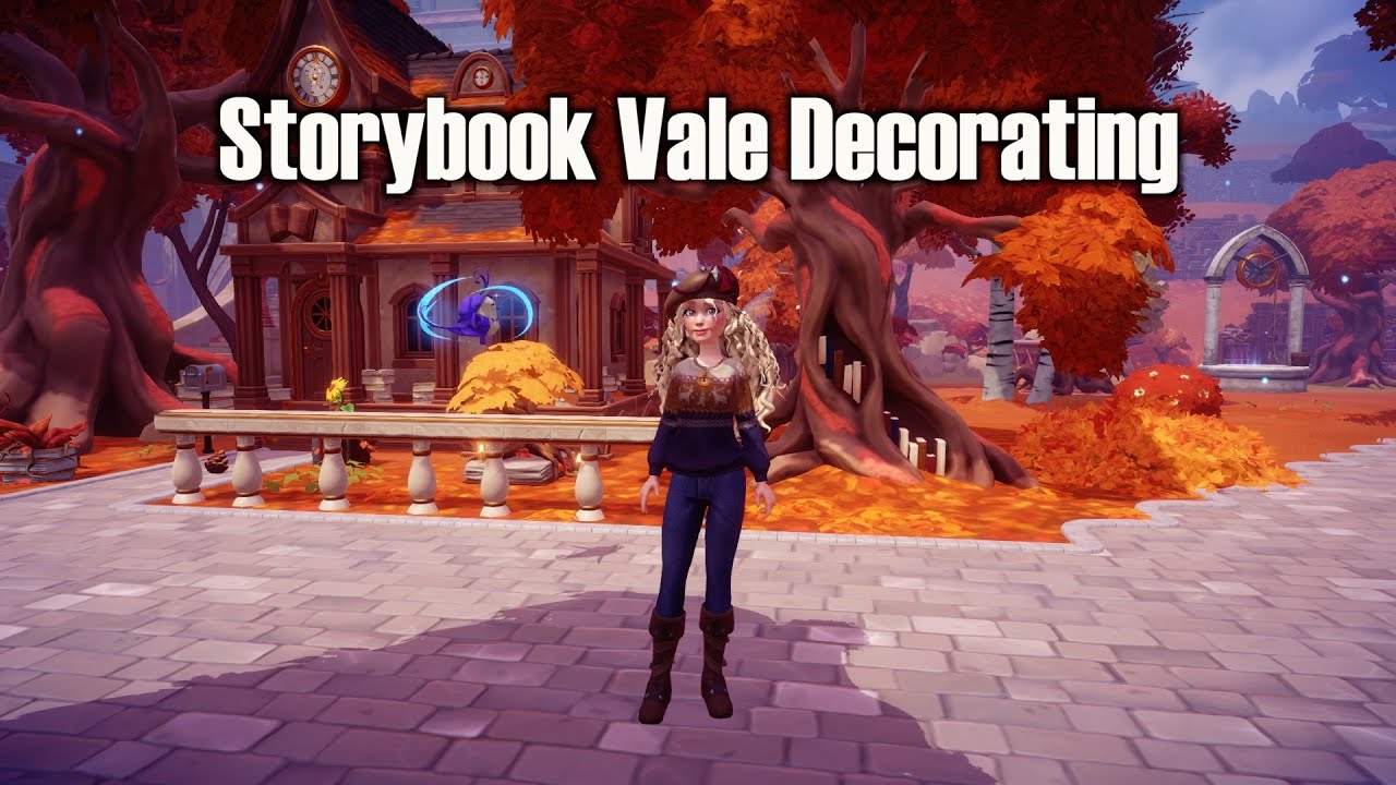 Decorating Storybook Vale! - Disney Dreamlight Valley - YouTube