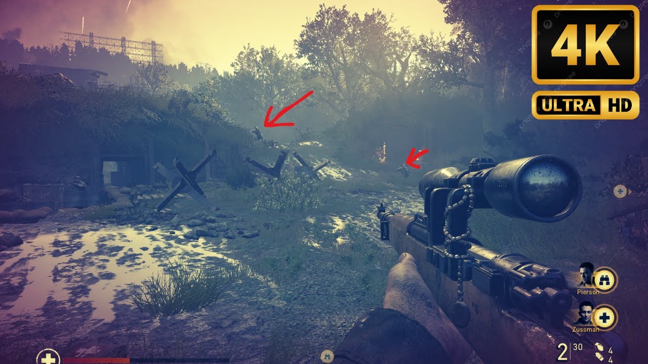 Epic Call of Duty WWII Gameplay: Operation Cobra Mission! | 4K ULTRA HD | - YouTube