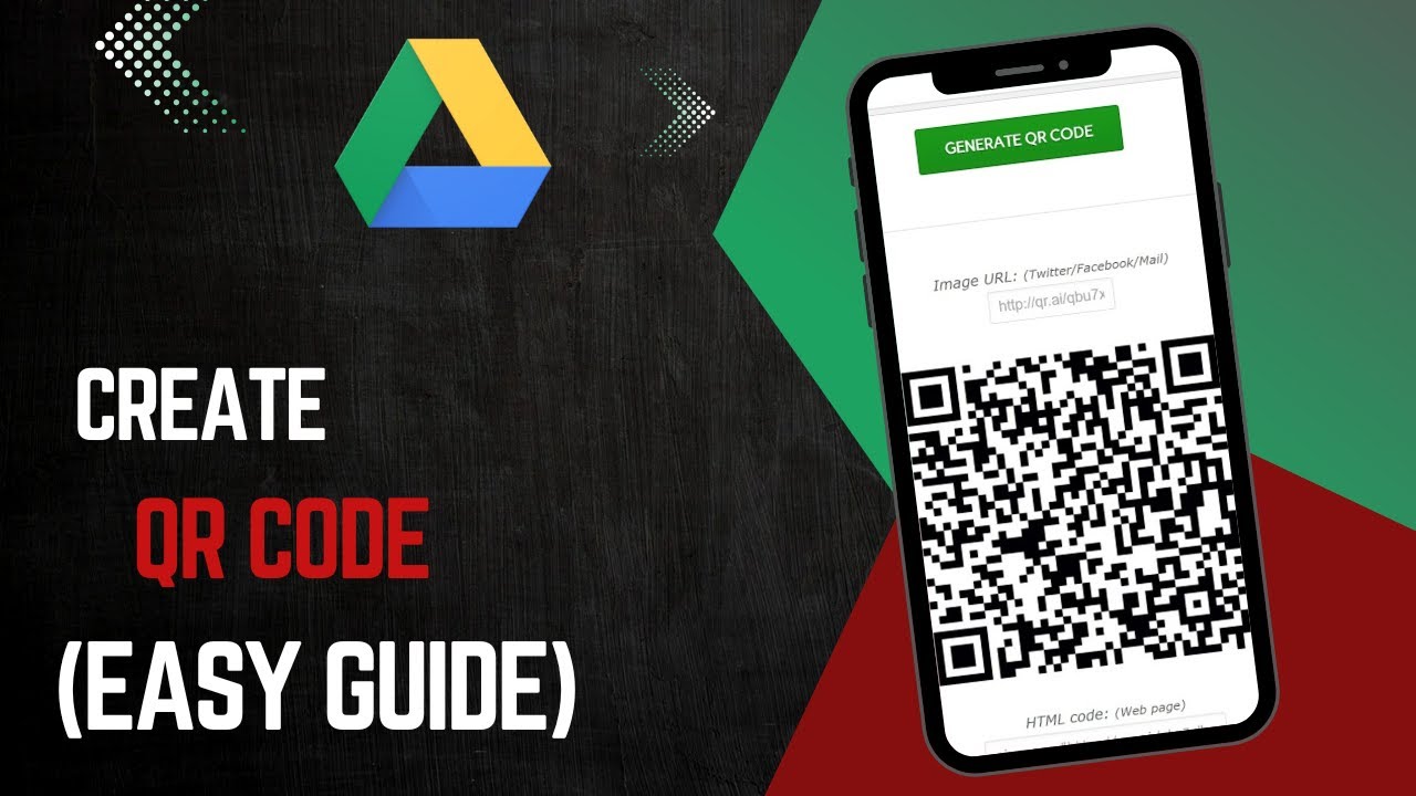 How to Create QR Code For Google Drive (Simple) - YouTube