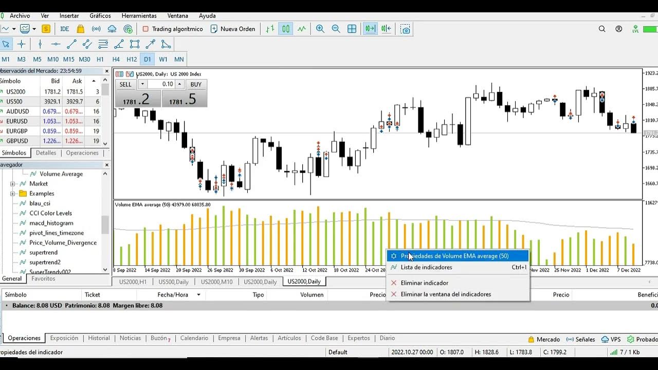 003.Tutorial Para dumis MT5 o MT4 (Metatrader) Instalación Indicador ...