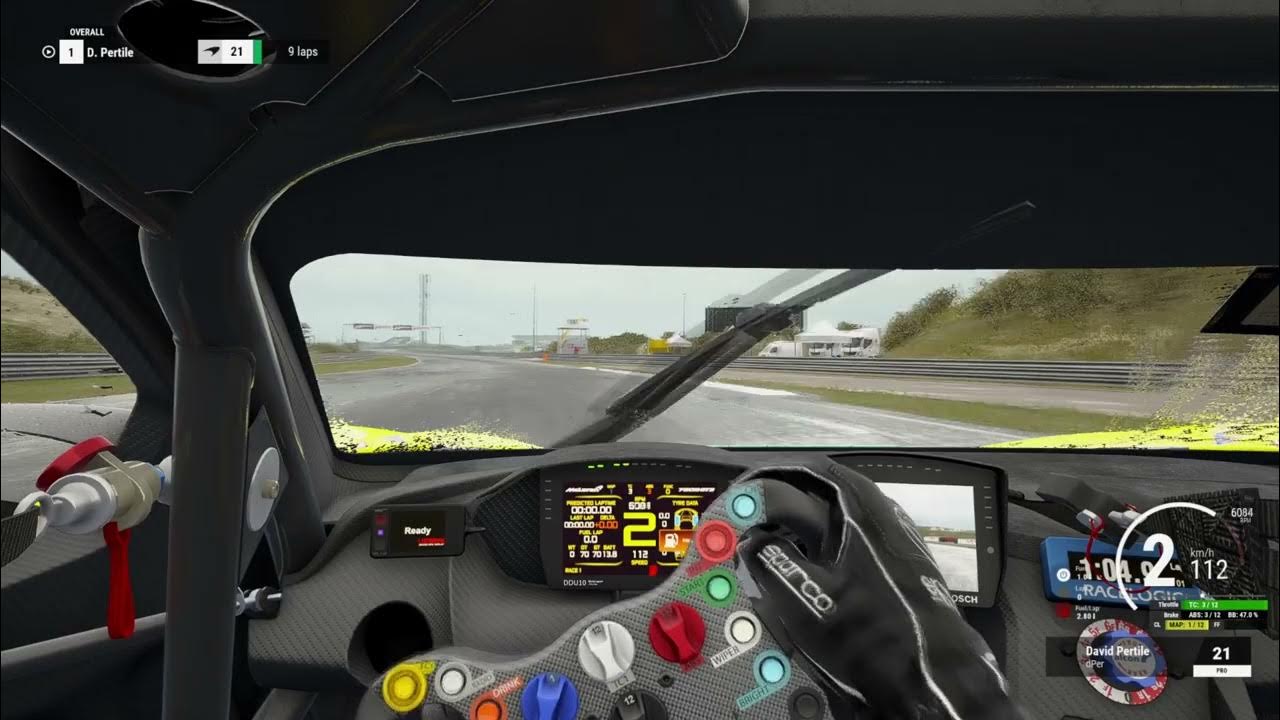 ACC Onboard Lap: McLaren 720S GT3 EVO at Zandvoort CDA4 Wet - YouTube
