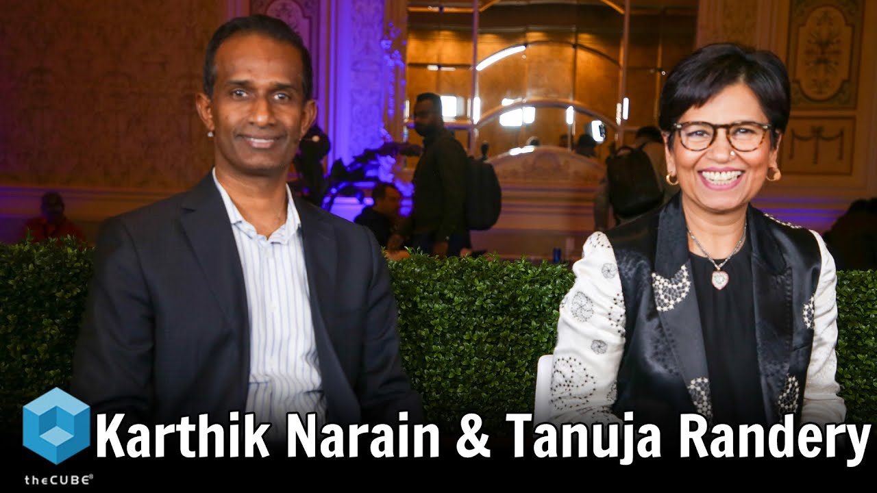 Karthik Narain and Tanuja Randery | AWS Executive Summit 2022 - YouTube