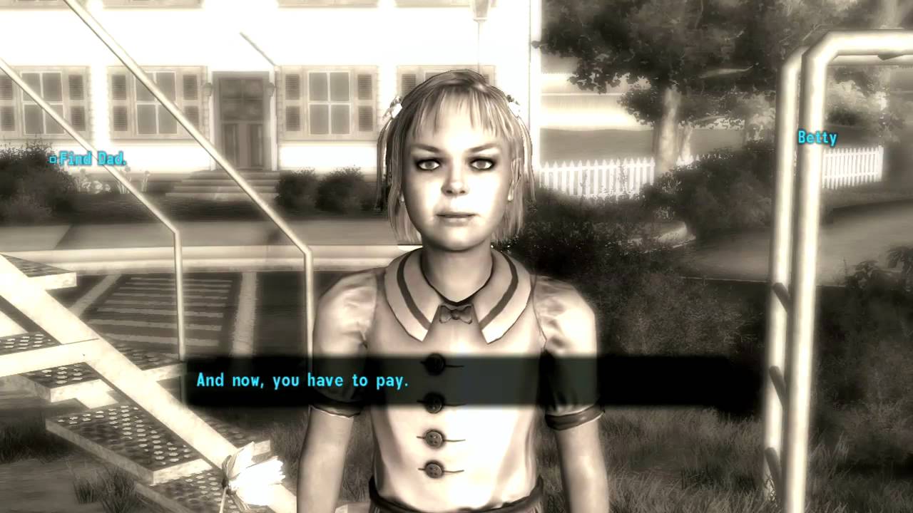 Fallout 3 - What happens when you attack Betty - YouTube