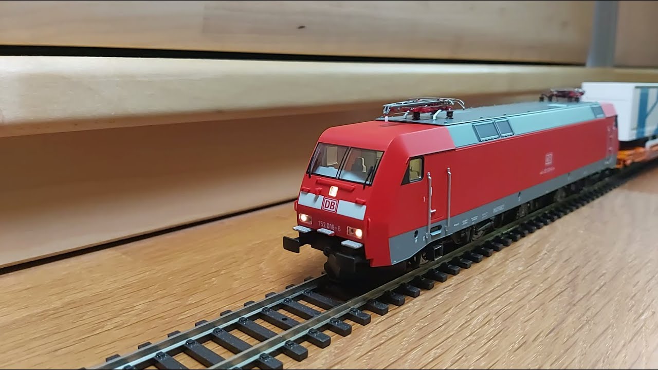 Zimo Soundprojekt (neu) für MS Dekoder: Roco/Piko Br 152 - YouTube