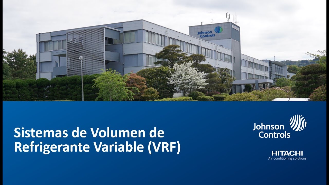 EQUIPOS VRF JOHNSON CONTROLS - HITACHI | Webinar - YouTube