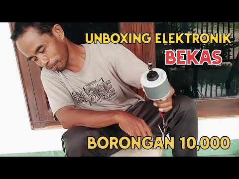 UNBOXING elektronik bekas dari pengepul rosok @Gandupradana - YouTube